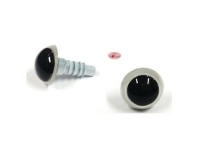 Witte Ronde Oogjes 15mm - De Wolkast