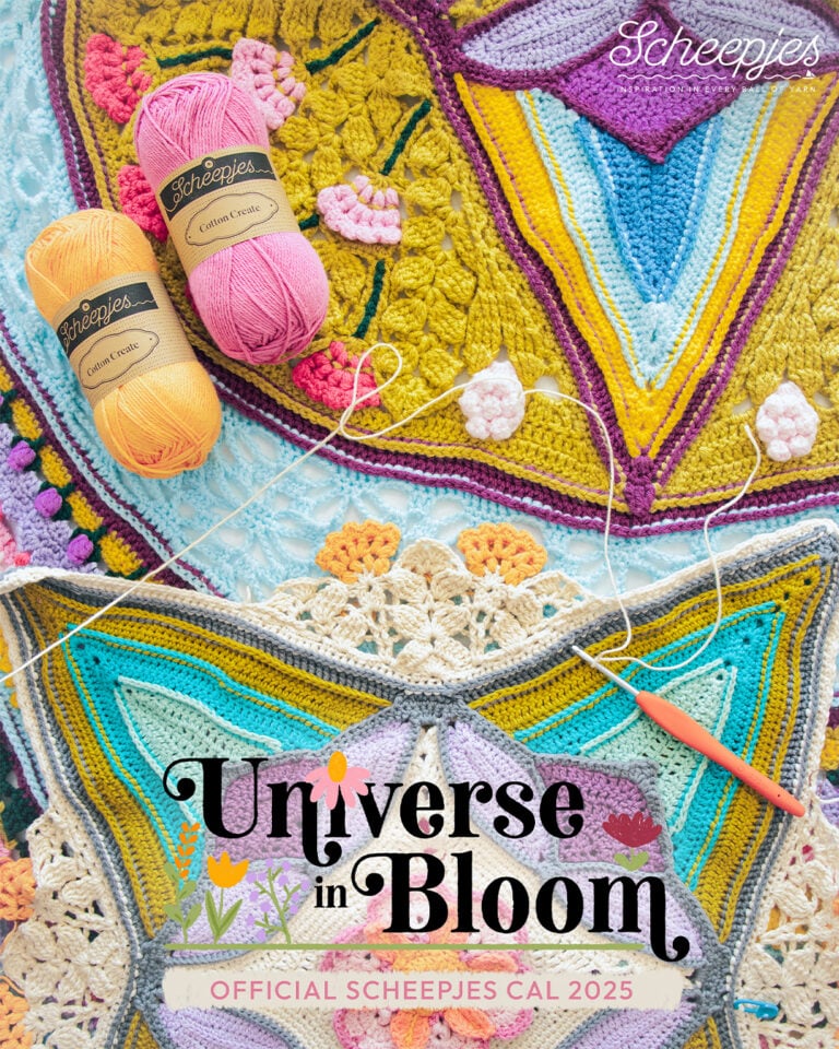 🌼 Universe In Bloom CAL 2025 – De Nieuwe Scheepjes CAL - De Wolkast
