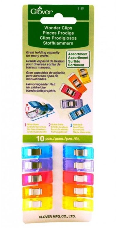 Clover Mini Wonder Clips 50 Stuks - De Wolkast